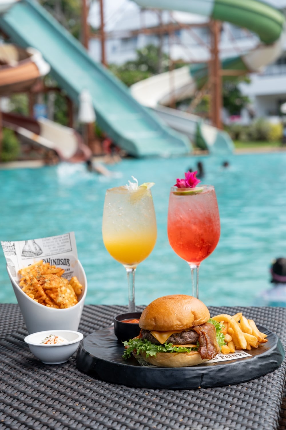 Water Slides and Pool Restaurant & Bar | Karon Beach Phuket